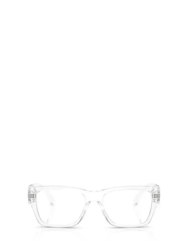 Versace Square Frame Eyeglasses - Crystal