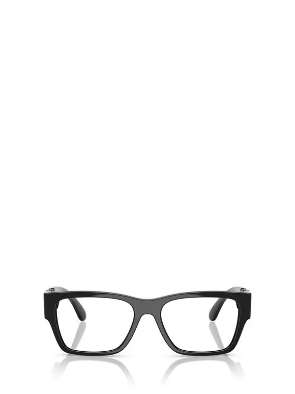 Versace Square Frame Eyeglasses - Black