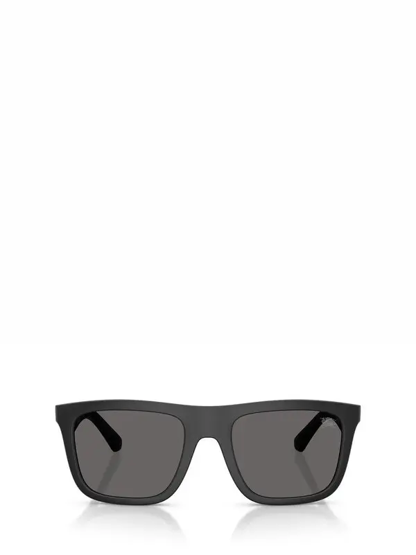 Burberry Acetate Square Frame Sunglasses - Matte Black
