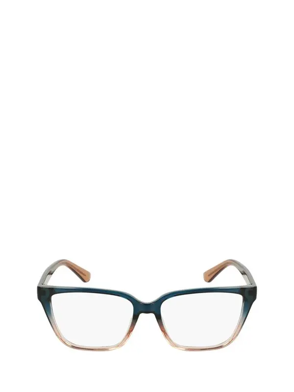 Calvin Klein Squarish Eyeglasses Ck24524 539 - Blue / Brown