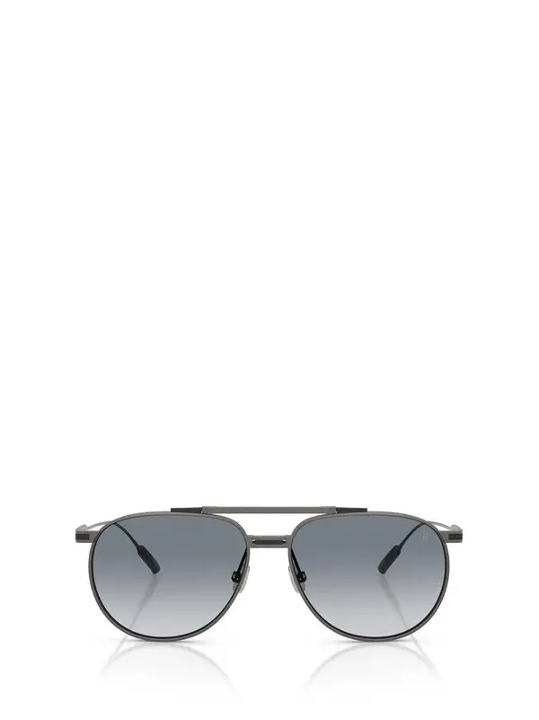 Brunello Cucinelli Aviator Sunglasses - Satin Gunmetal