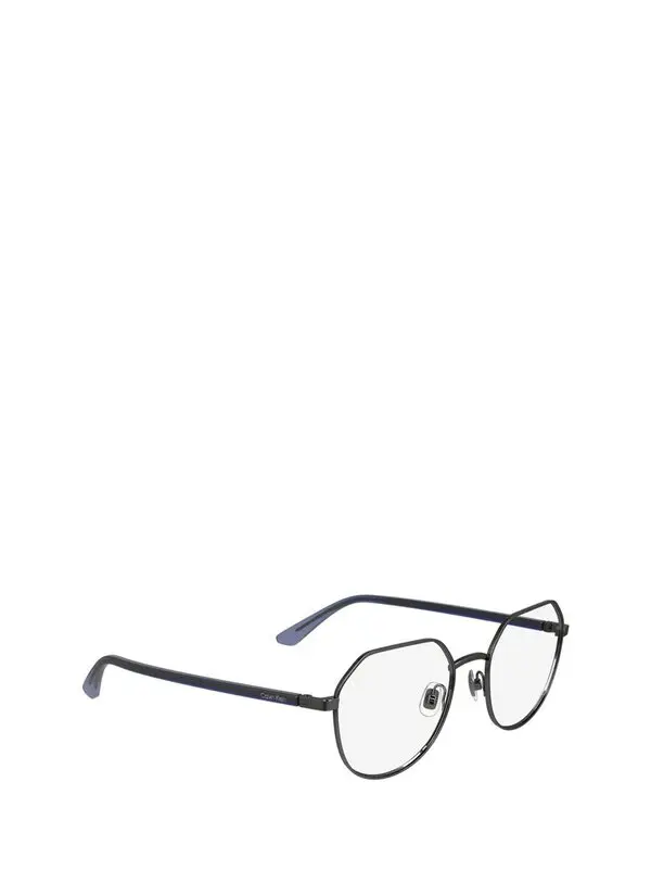 Calvin Klein Irregular Eyeglasses - Dark Gunmetal