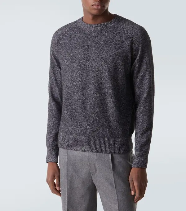 Zegna Cashmere Crewneck Sweater