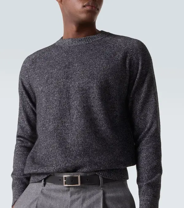 Zegna Cashmere Crewneck Sweater
