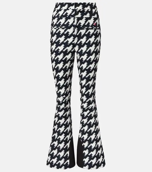Perfect Moment Aurora High-rise Houndstooth Ski Pants