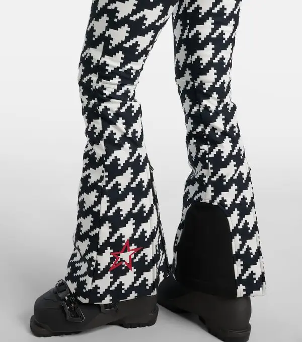Perfect Moment Aurora High-rise Houndstooth Ski Pants