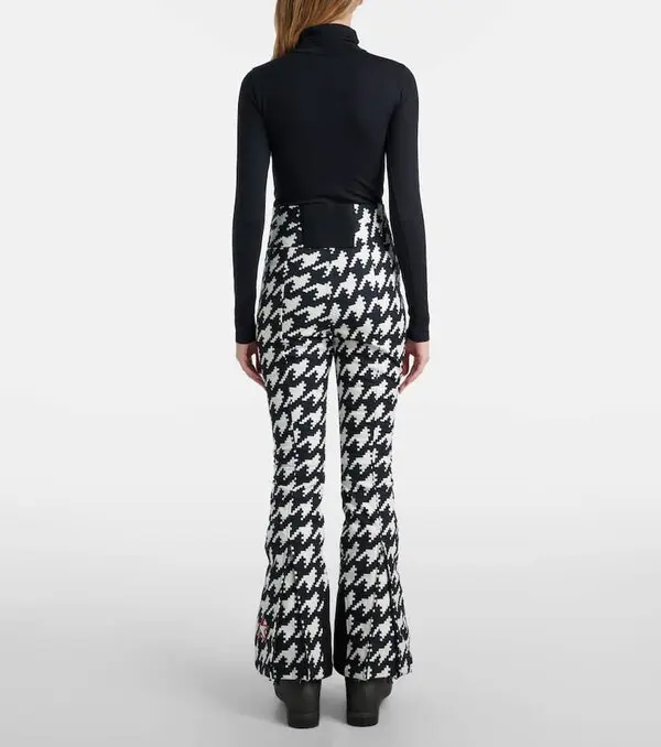 Perfect Moment Aurora High-rise Houndstooth Ski Pants