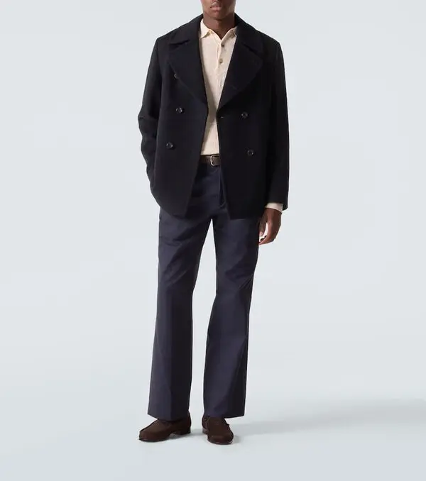 Etro Wool Double-breasted Jacket