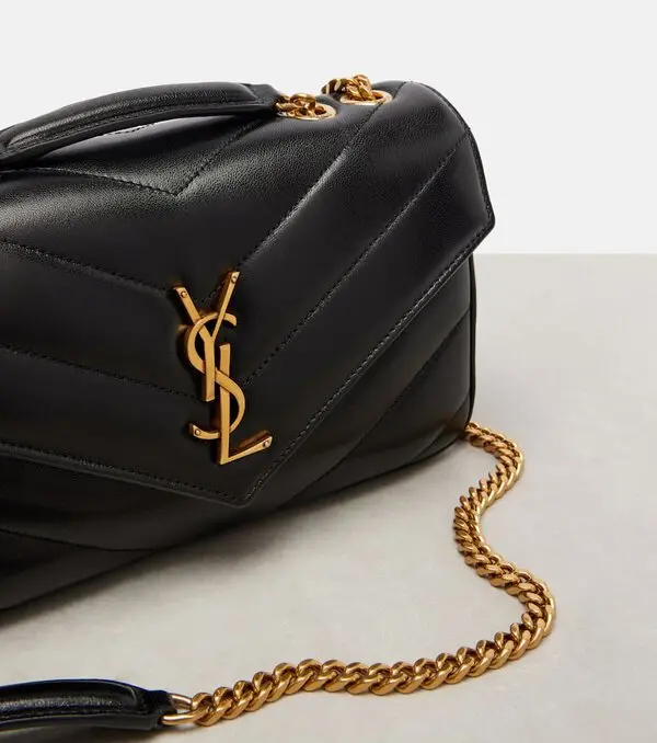 Saint Laurent Loulou Small Leather Shoulder Bag