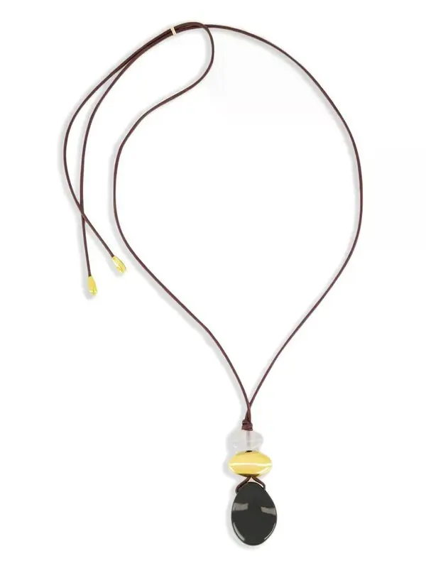 LIZZIE FORTUNATO Museo Cord Necklace - Gold