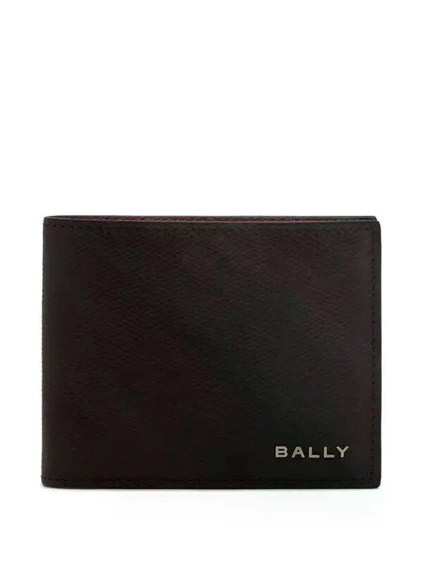Bally Grained Essential Wallet - Brown