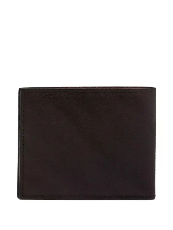 Bally Grained Essential Wallet - Brown