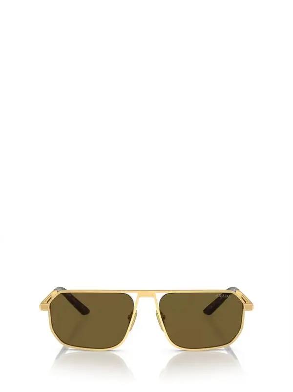 Prada Aviator Sunglasses - Matte Gold
