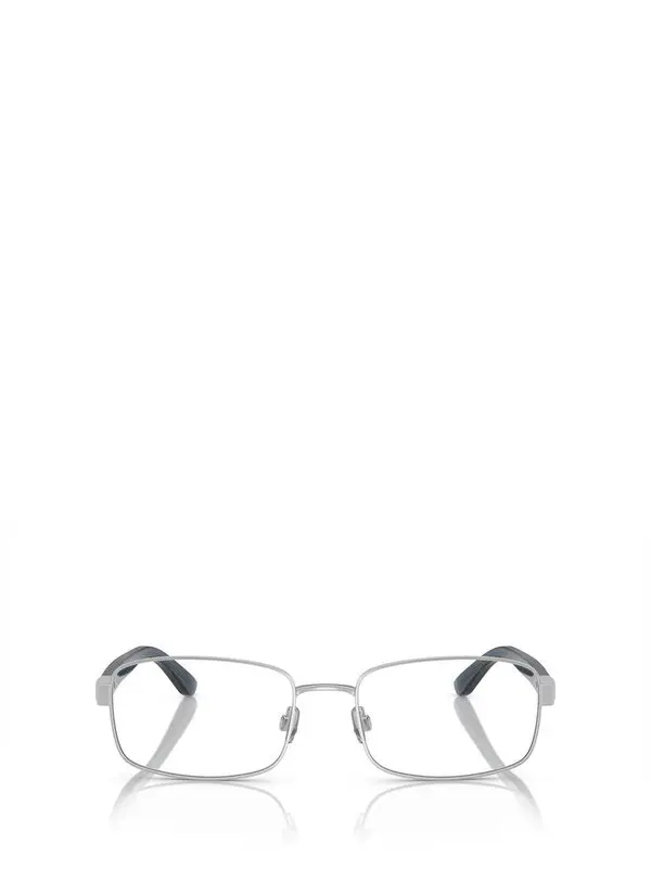 Ralph Lauren Rectangular Eyeglasses - Semishiny Silver