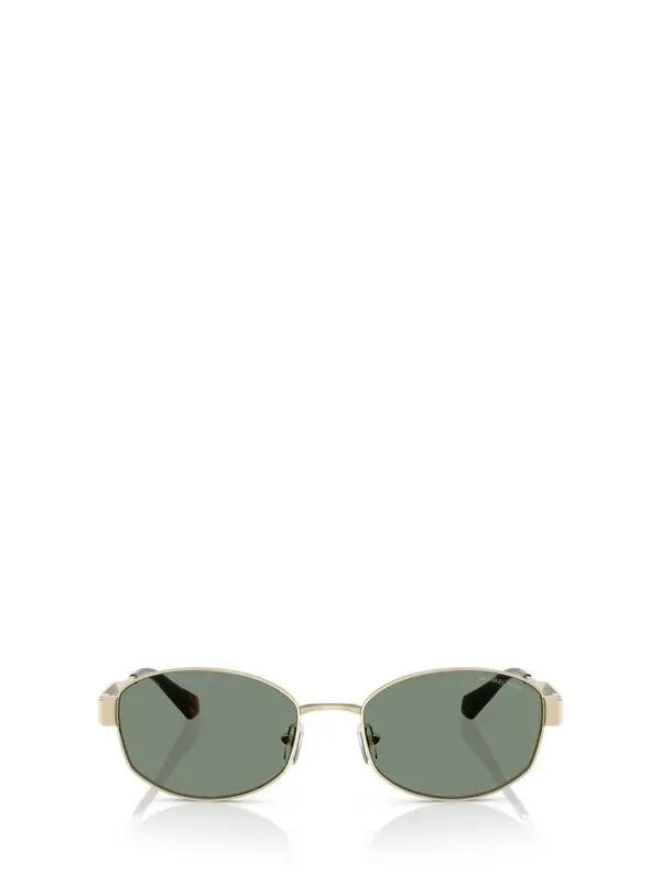Michael Kors Oval Sunglasses - Light Gold