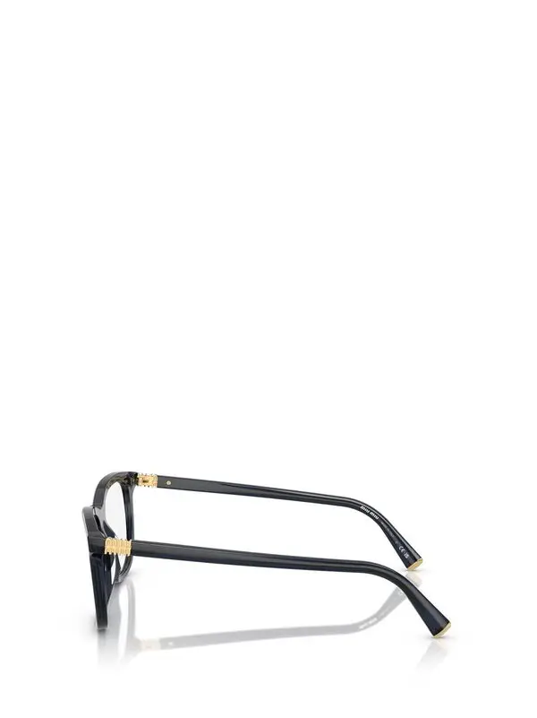 Miu Miu Round Frame Eyeglasses - Blue Transparent