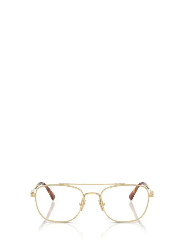Miu Miu Eyeglasses Round Frame - Gold