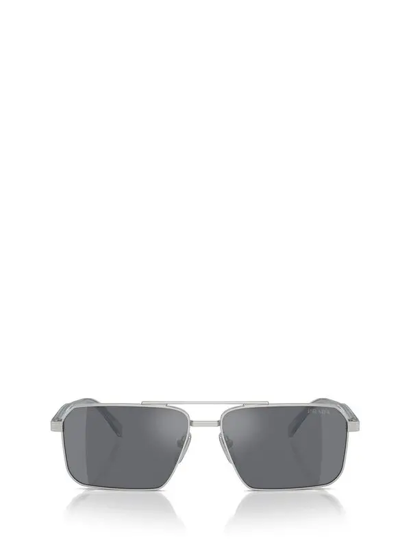 Prada Irregular Sunglasses - Silver