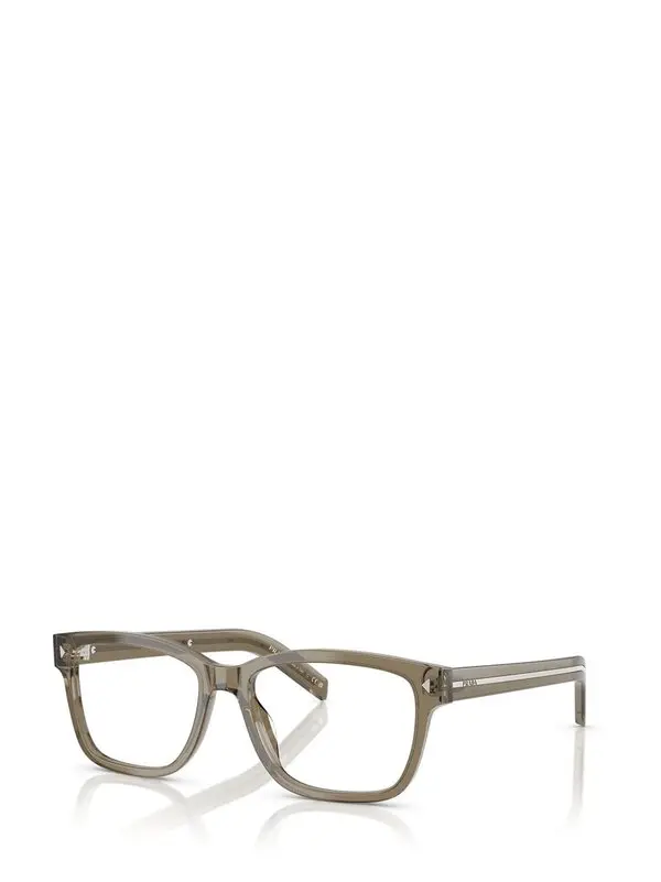 Prada Rectangle Eyeglasses - Brown