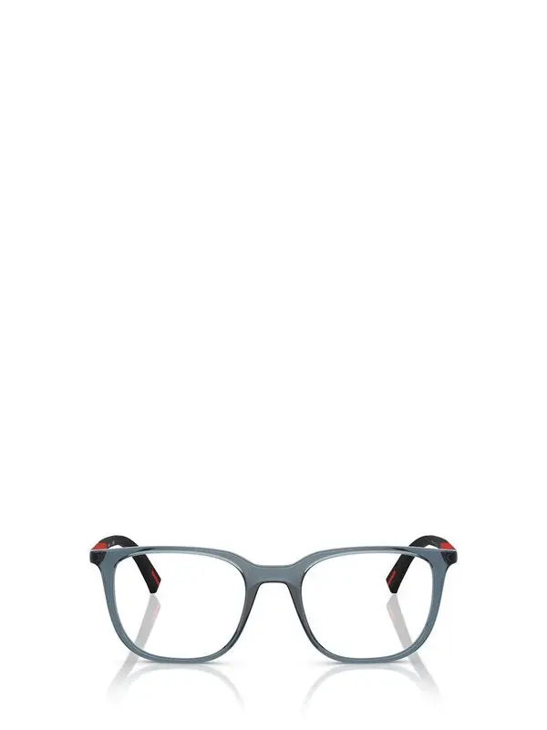 Prada Square Eyeglasses - Transparent Blue