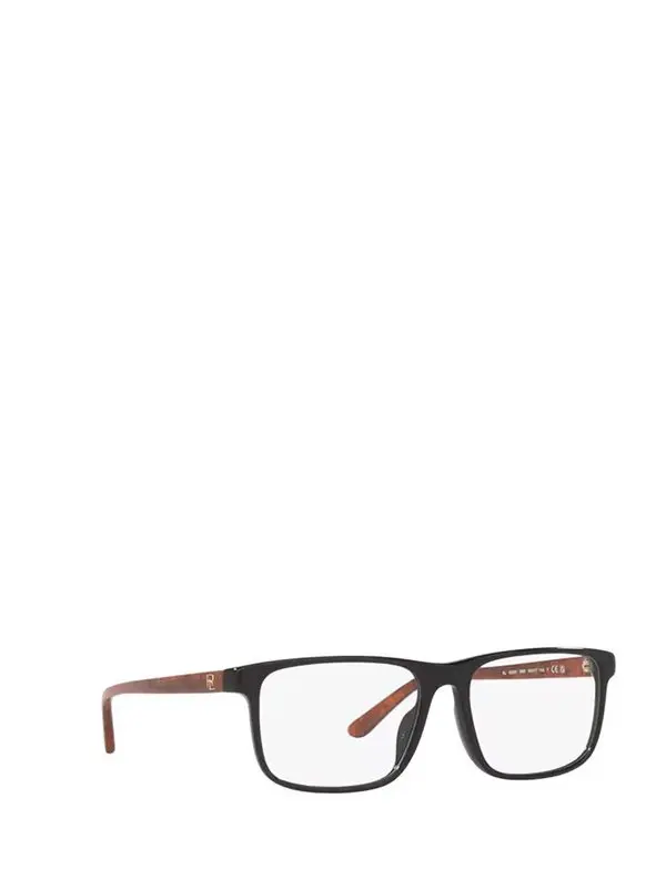 Ralph Lauren Rectangular Eyeglasses - Shiny Black