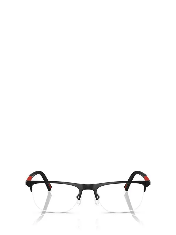 Prada Rectangular Eyeglasses - Matte Black