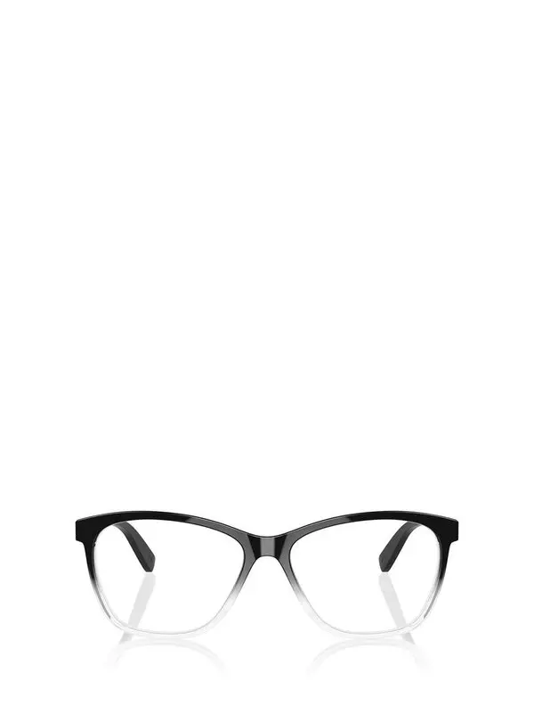Oakley Full Rim Square Frame Eyeglasses - Polished Black Fade