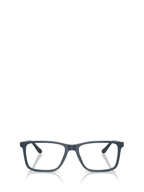 Ralph Lauren Rectangle Eyeglasses - Shiny Navy Opaline Blue