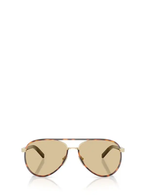 Prada Aviator Sunglasses - Gold