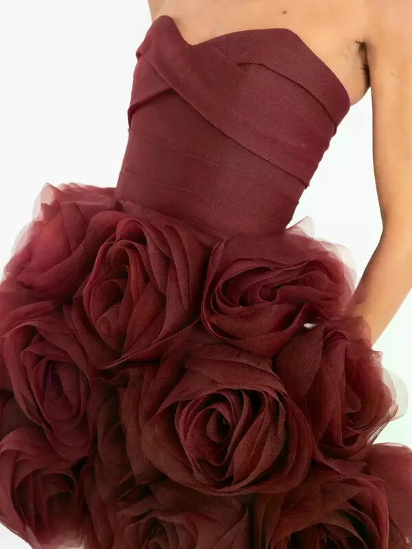 ANA RADU Strapless Mini Dress