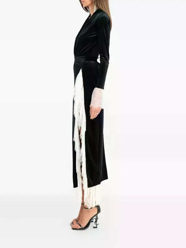 ANA RADU V-neck Midi Dress