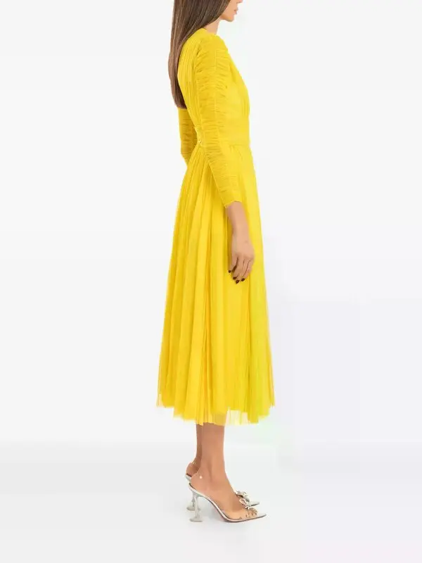 ANA RADU Long-sleeved Midi Dress