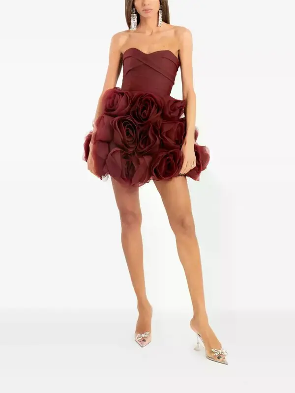 ANA RADU Strapless Mini Dress