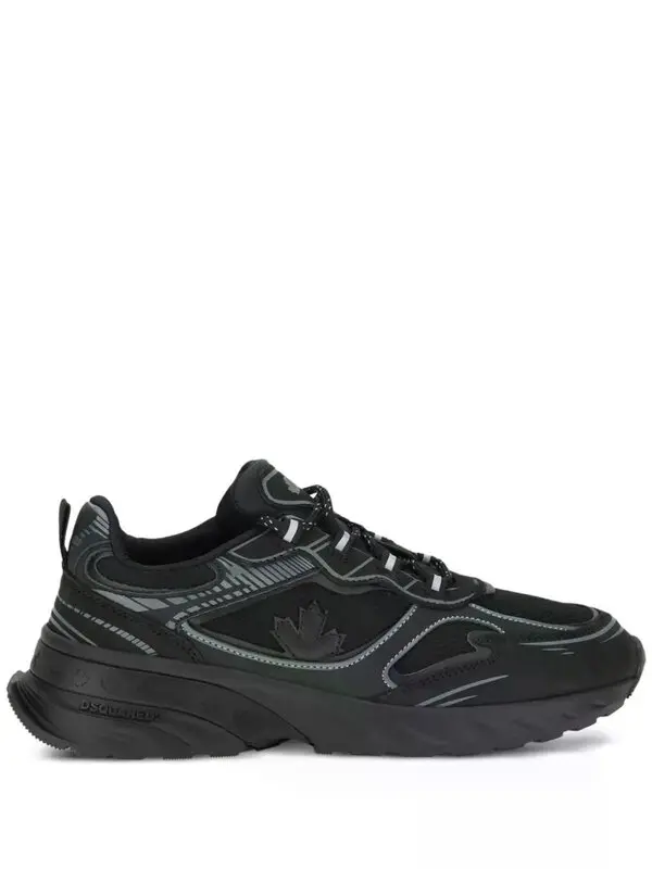 Dsquared2 Lace-up Sneakers - Black