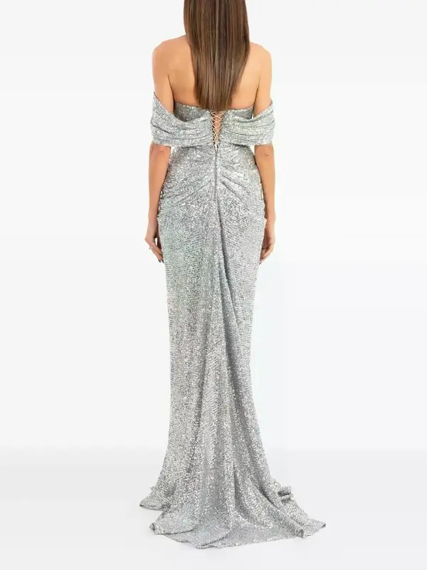ANA RADU Off-shoulder Maxi Dress