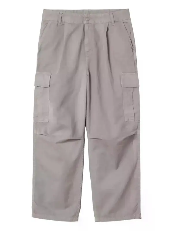 Carhartt Work In Progress Cargo Cotton Trousers - Grey