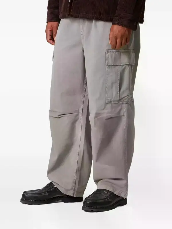 Carhartt Work In Progress Cargo Cotton Trousers - Grey