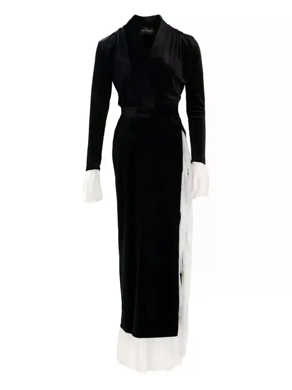 ANA RADU V-neck Midi Dress