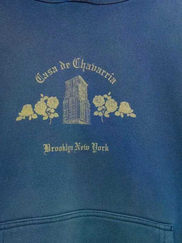 WILLY CHAVARRIA Casa De Chavarria Hoodie - Blue