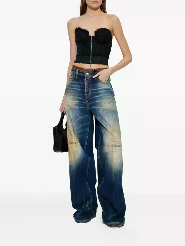 Dsquared2 Logo-embroidered Jeans
