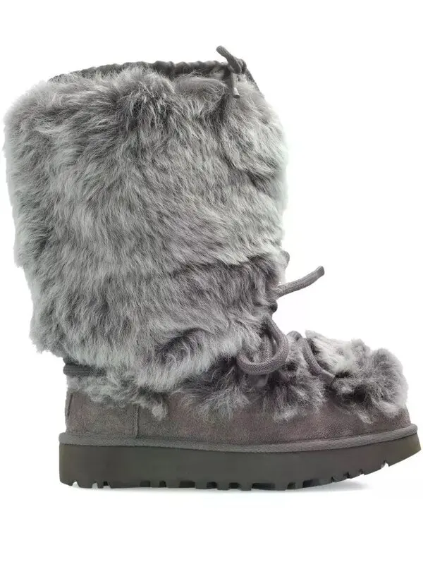 UGG Chalet Lace-up Boots - Grey