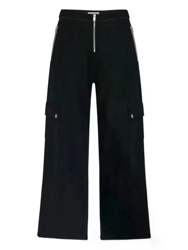 JIL SANDER Zip-fastening Wool-blend Trousers