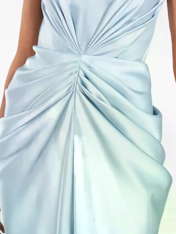 ANA RADU Strapless Maxi Dress - Blue