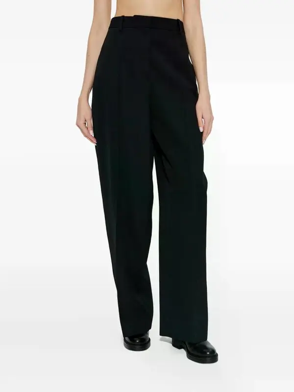 JIL SANDER Front-pleated Wool Trousers
