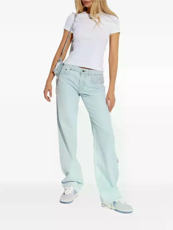 Off-White Five-pocket Cotton Jeans