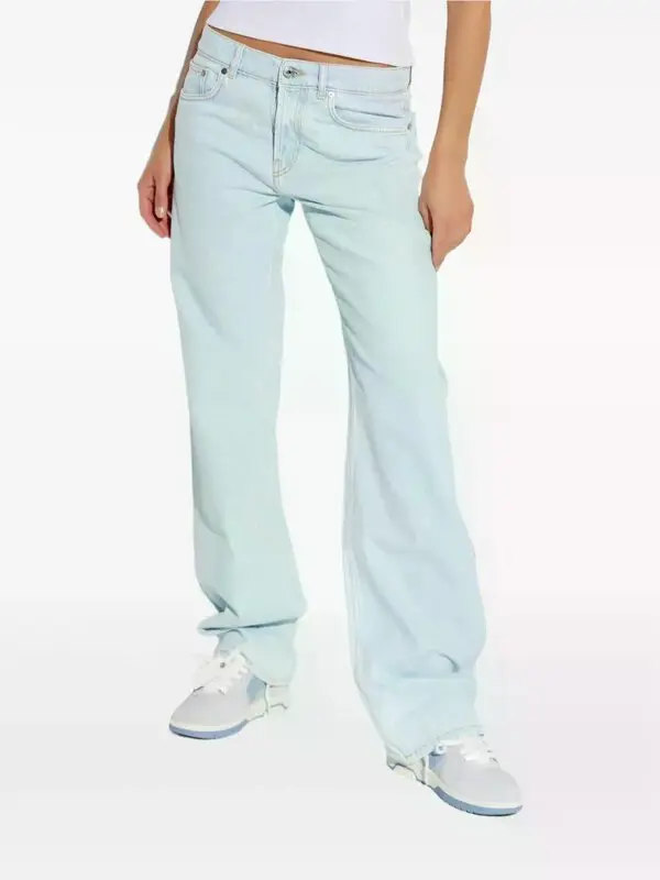 Off-White Five-pocket Cotton Jeans