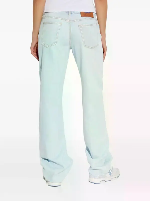Off-White Five-pocket Cotton Jeans