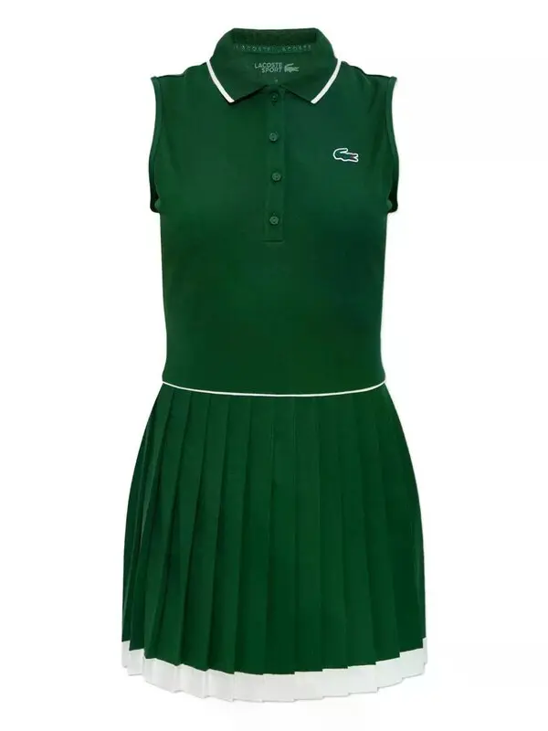 Lacoste Pleated Mini Dress