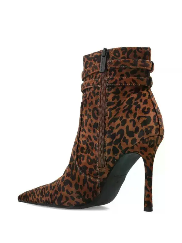 Kurt Geiger Leopard Print Ankle Boots