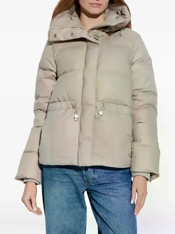 Canada Goose Montgomery Hooded Puffer Jacket - Neutrals